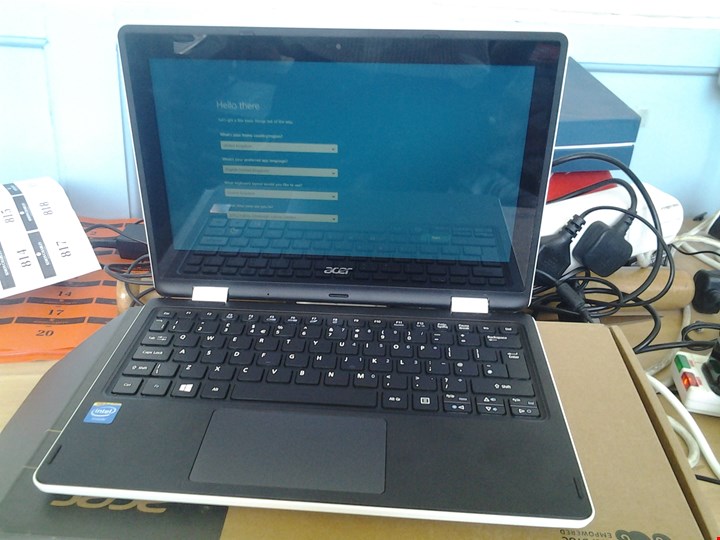 ACER INTEL INSIDE N15W5 LAPTOP Condition Report:Powers up. No charger