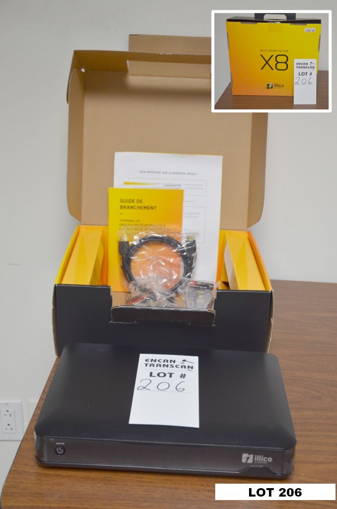 Videotron/Illico Multi-room HD PVR model X8. 2TB. Complete with ...