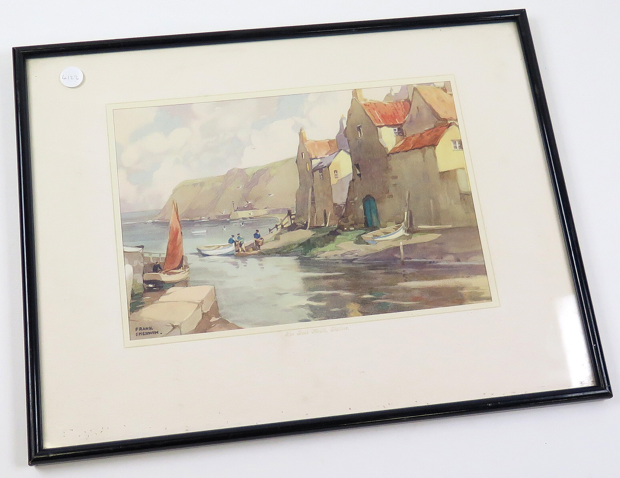 Original watercolour by Frank Sherwin, entitled 'The Book Mouth ...