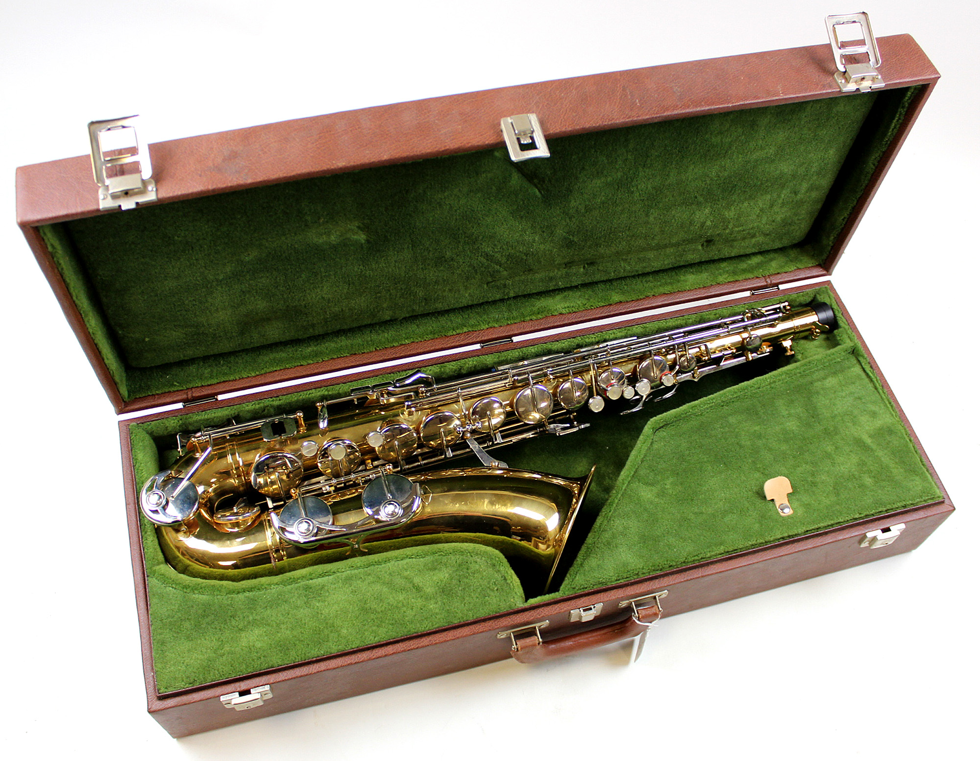 Champion B & M tenor saxophone, no. 68502, made in GDR, in leather case ...