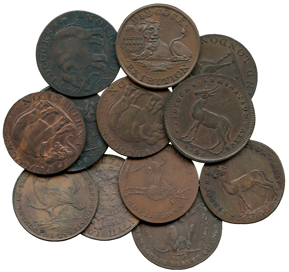 BRITISH TOKENS, 18th Century Tokens, England, Middlesex, Pidcock’s ...