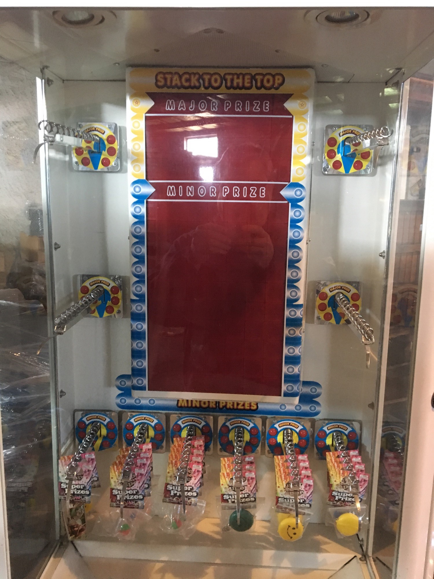 Stacker Game Vending Machine.