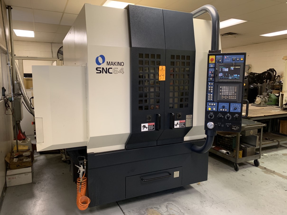 2004 MAKINO SNC64 CNC Vertical Machining Center, s/n 735, Professional ...