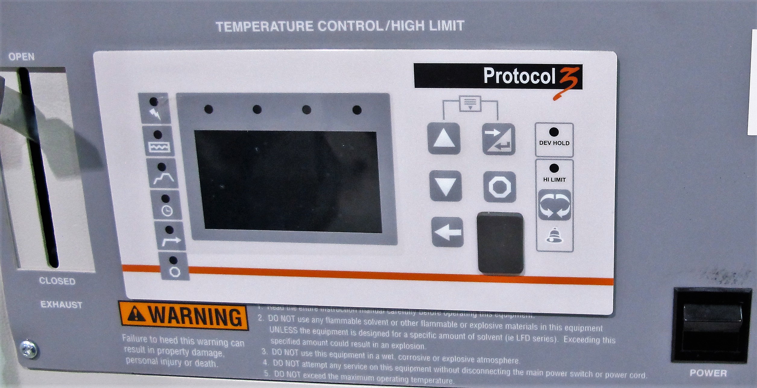 DESPATCH LAC2-12-8 OVEN, 260C/500F MAX W/PROTOCOL 3 DIGIT5AL CONTROL, STAINLESS INTERIOR