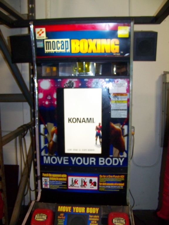 MOCAP BOXING SPORTS ARCADE GAME KONAMI Item is in used condition ...