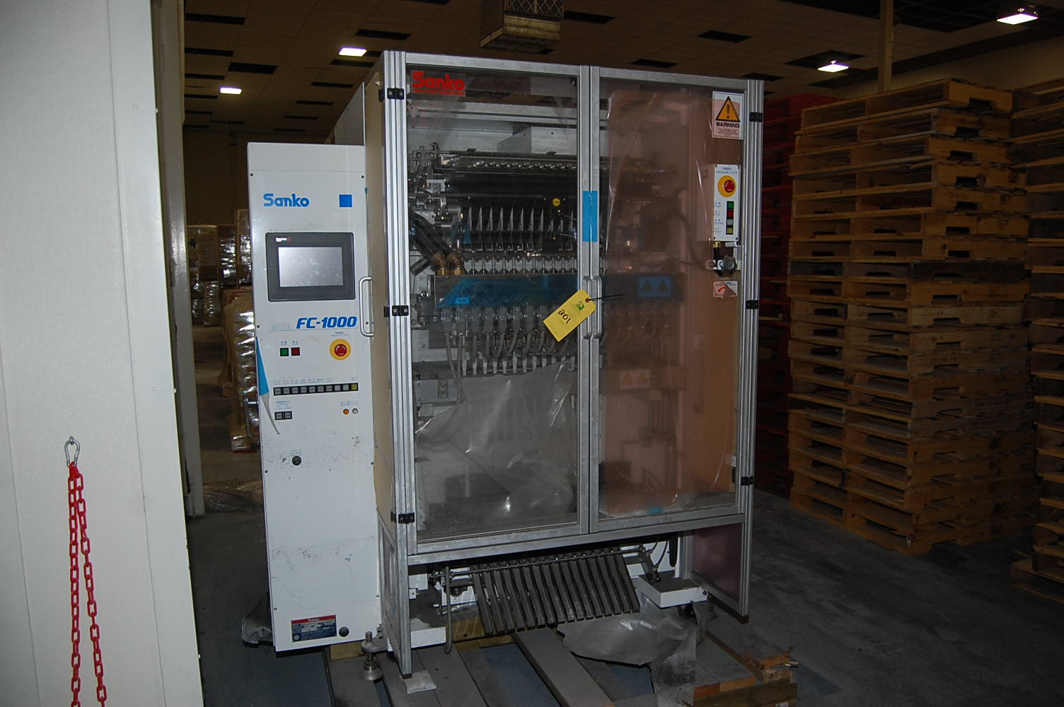 Sanko Automatic Filling/Packaging Machine, Model #FC-1000-C16L Stick ...