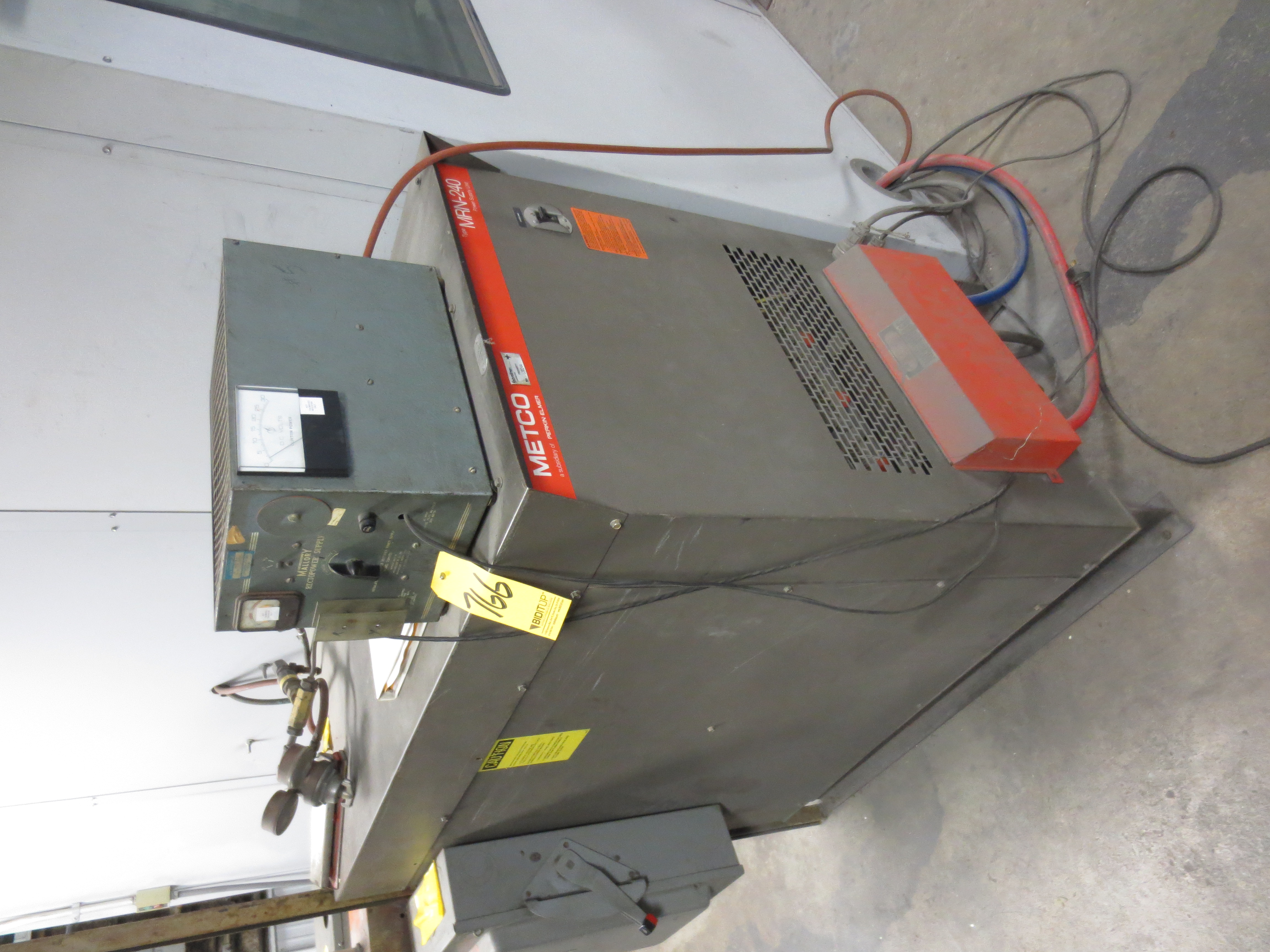 Metco Type MRN-240 Power Supply Model MRNJJ508484