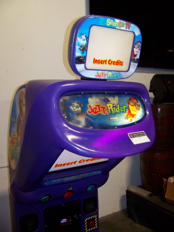 JETT RIDER ARCADE THRILL RIDE ATTRACTION TRIOTECH Item is in used ...