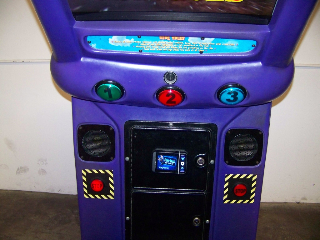 JETT RIDER ARCADE THRILL RIDE ATTRACTION TRIOTECH Item is in used ...