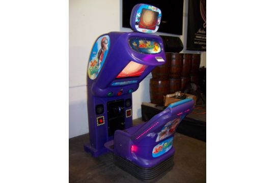 JETT RIDER ARCADE THRILL RIDE ATTRACTION TRIOTECH Item is in used ...