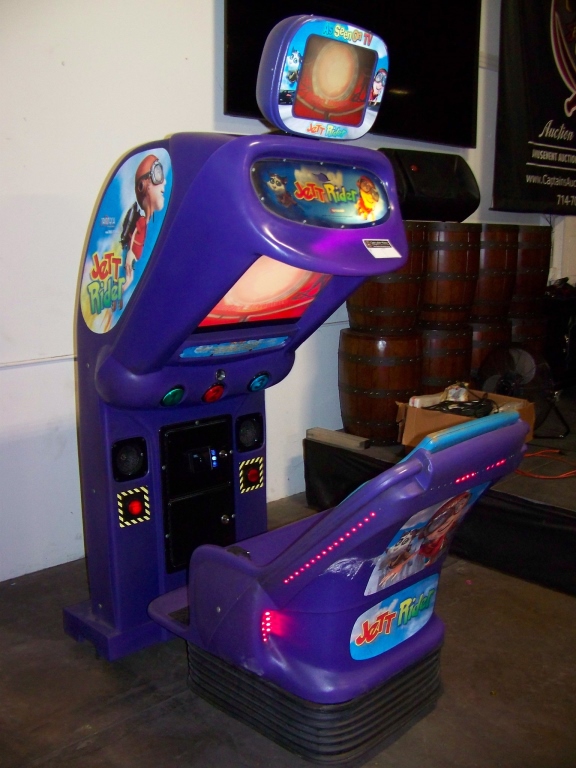 JETT RIDER ARCADE THRILL RIDE ATTRACTION TRIOTECH Item is in used ...