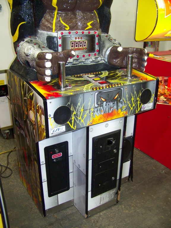 RAGING APE UPRIGHT TICKET REDEMPTION GAME UNIS Item is in used ...