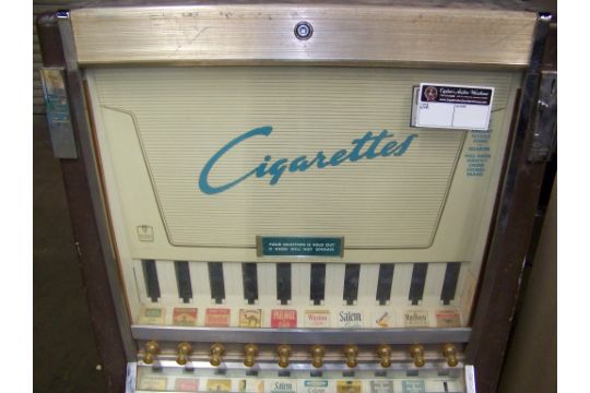 { Choice of lots: 676 } } } CIGARETTE MACHINE RETRO 70'S/80'S NATIONAL ...