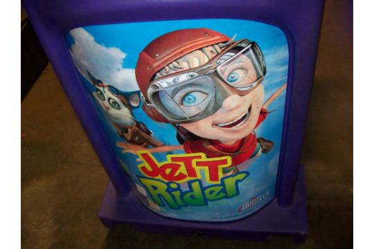 JETT RIDER ARCADE THRILL RIDE ATTRACTION TRIOTECH Item is in used ...