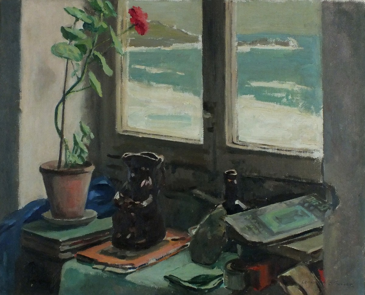 * Leonard J. FULLER (1891-1973), Oil on canvas, 'Toby [Jug] and a ...