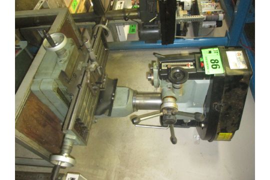 KING PDM-30 100-2500 RPM BENCH TYPE MILLING/DRILLING MACHINE WITH 8" X ...