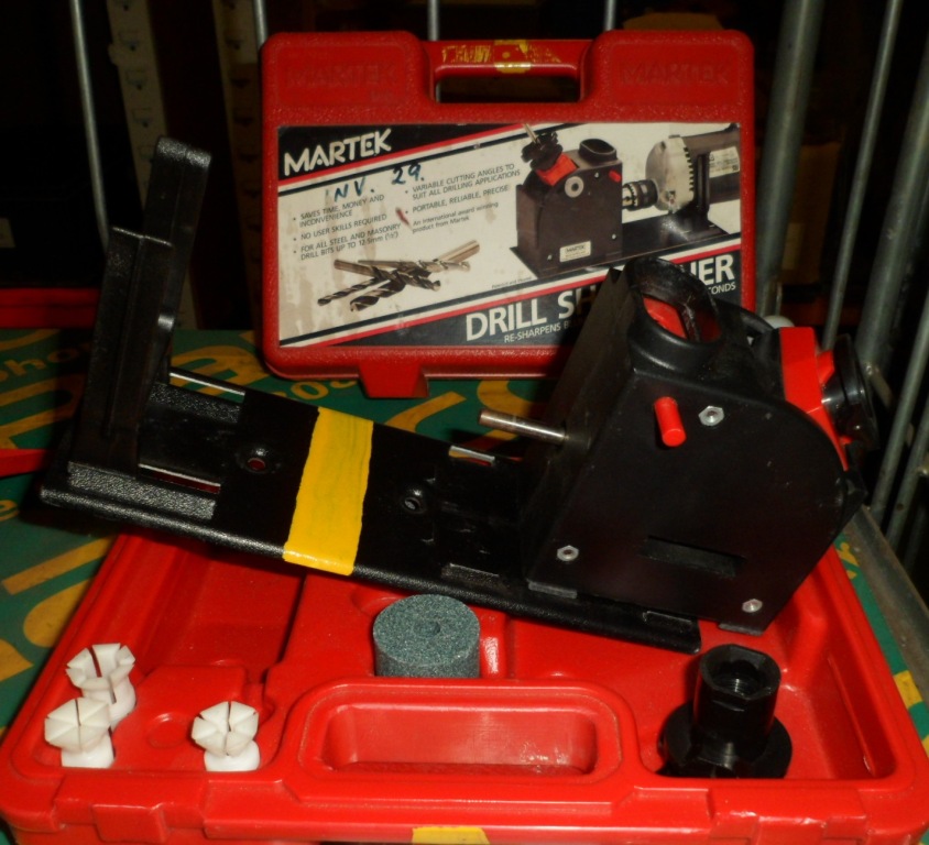 Martek drill sharpener