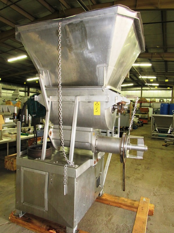 Weiler Mdl. 878AG Grinder with agitated hopper, stainless hopper ...