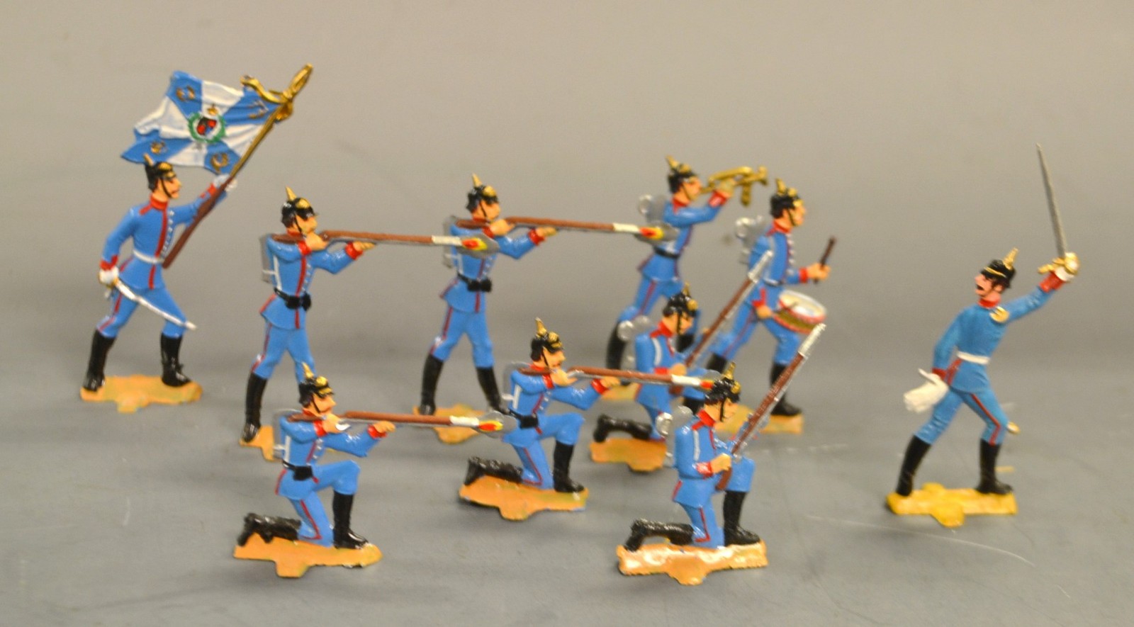 Berliner Zinnfiguren [Potsdamer Zinnsoldaten], modern German replica figures by Werner Scholtz, c