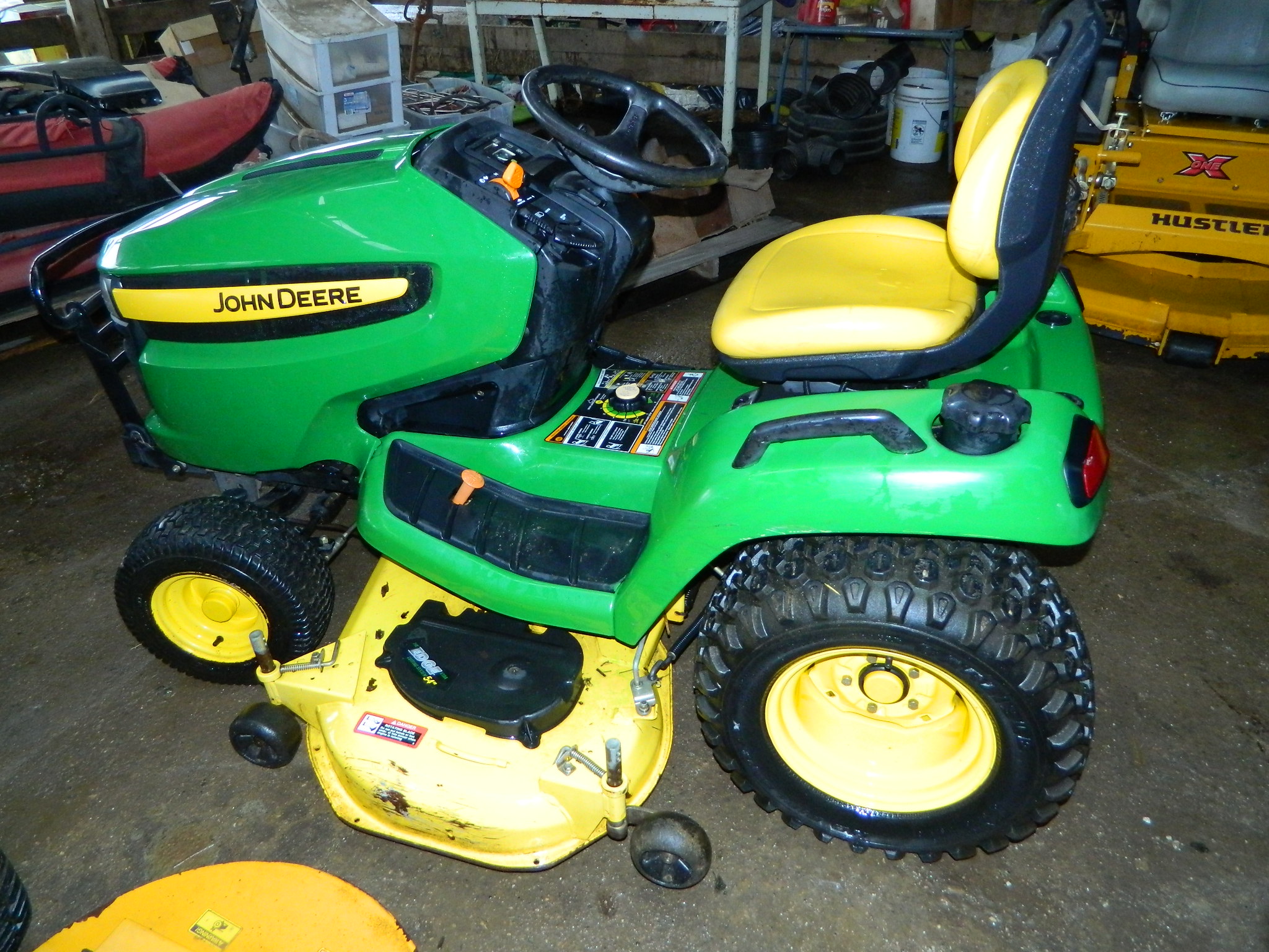 JOHN DEERE 540 MOWER, 54" DECK, 540 HOURS