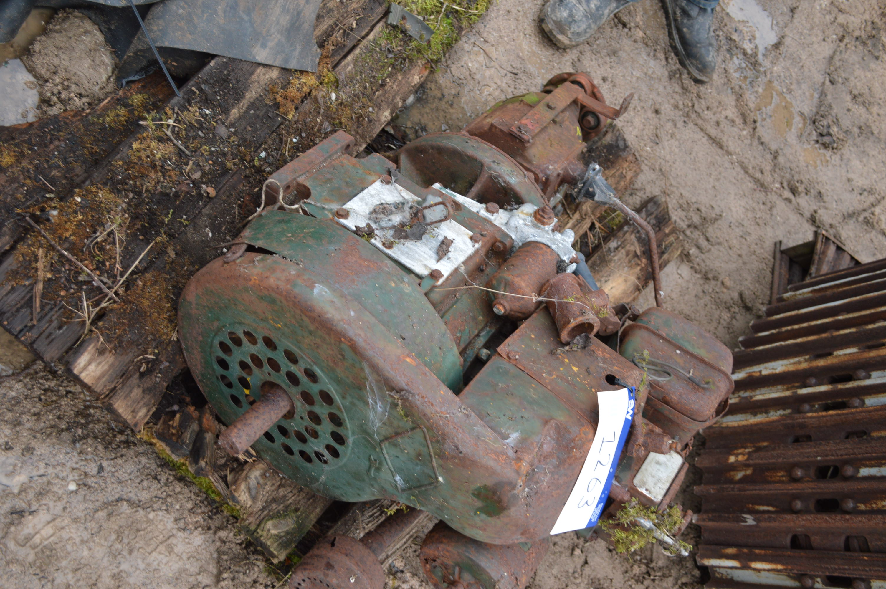 Petter PH1 Single Cylinder Diesel Engine, with gearbox