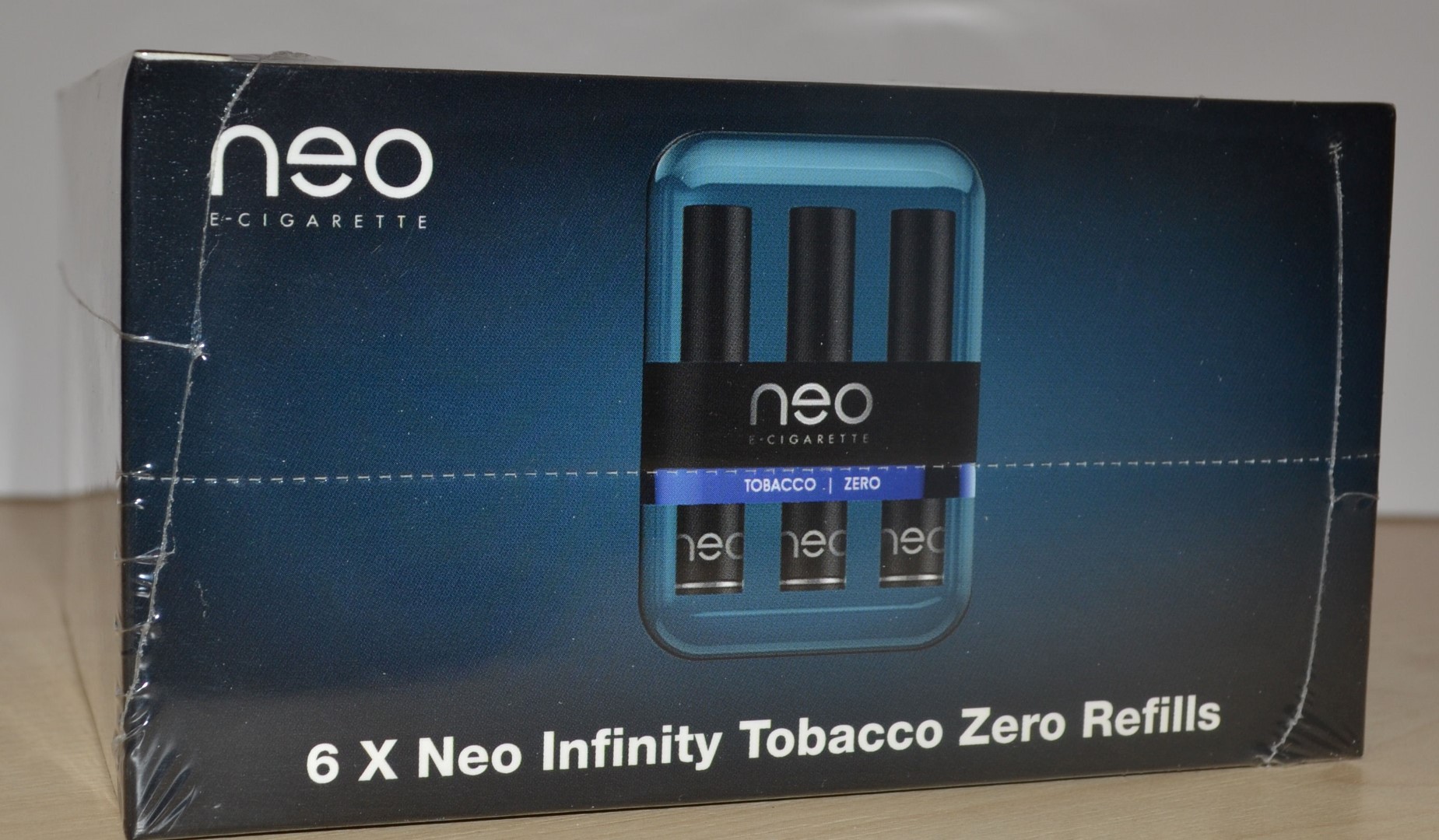 216 x Neo E-Cigarettes Neo Infinity Tobacco Zero Refill Packs - New ...