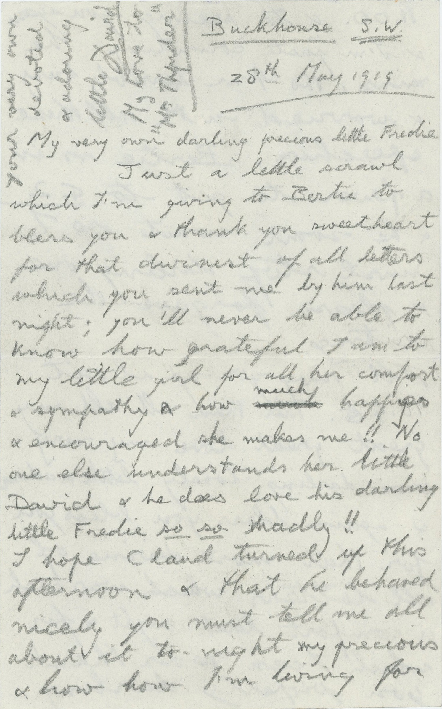 Handwritten love letter by King Edward VIII HRH Edward Prince of Wales ...