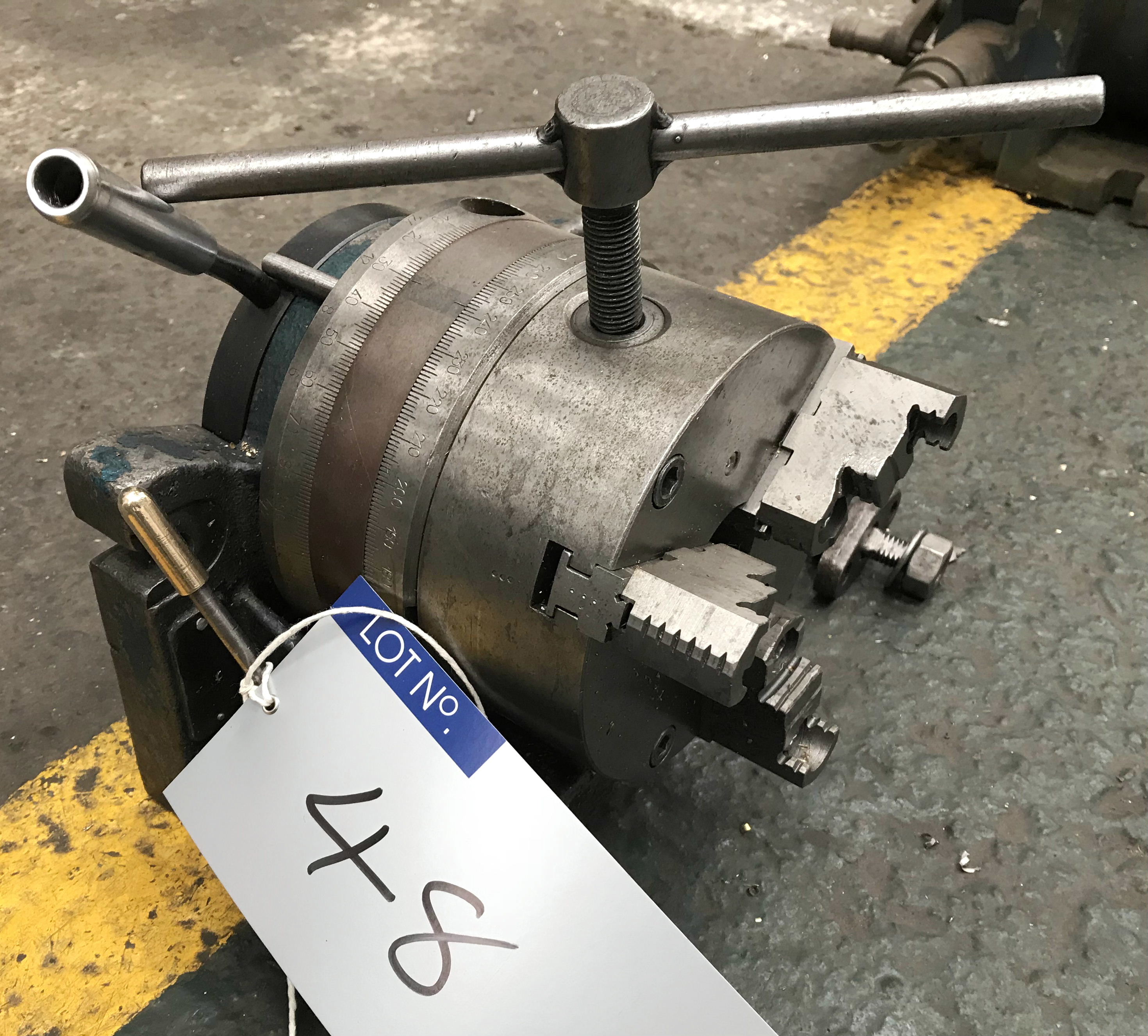 A 6in 3 jaw Indexing Chuck.