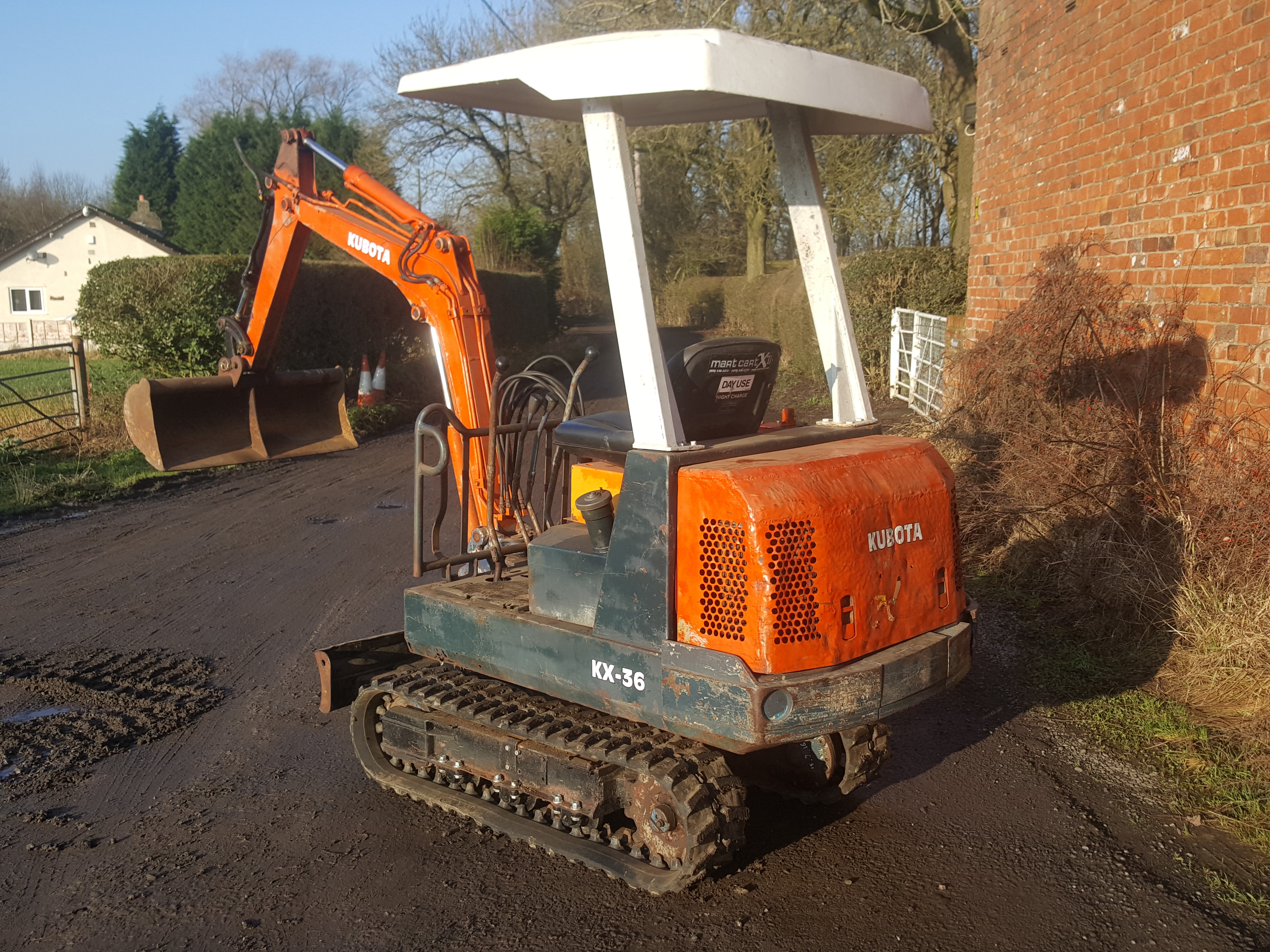 Kubota KH36 Mini Digger / Tracked Excavator Appraisal: Sold as Seen ...
