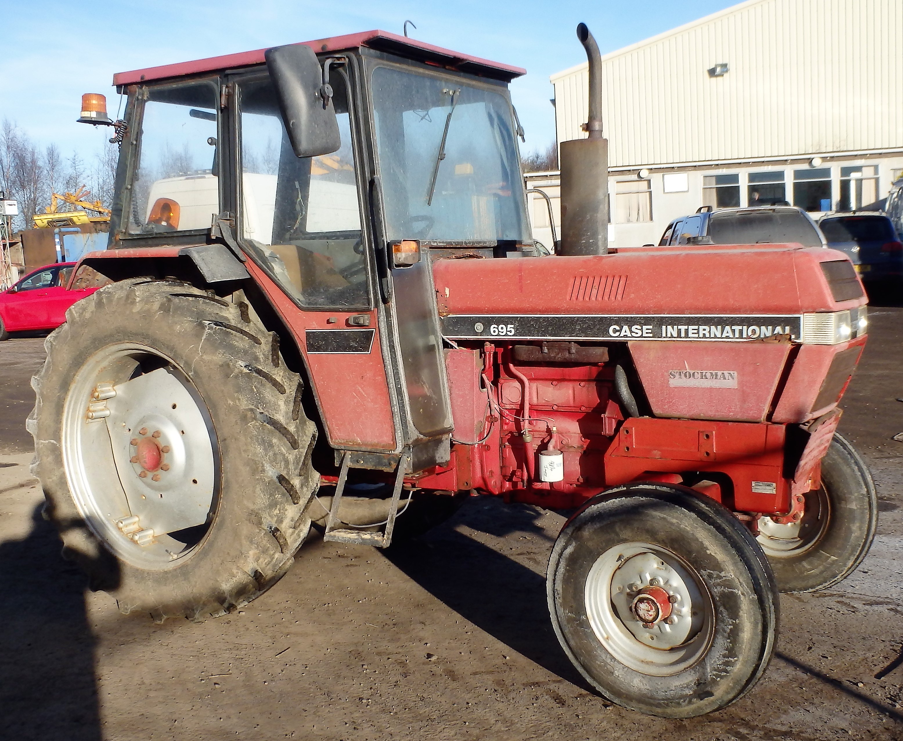2000 CASE INTERNATIONAL, 695 STOCKMAN TRACTOR, REG - L176LAO, SN ...