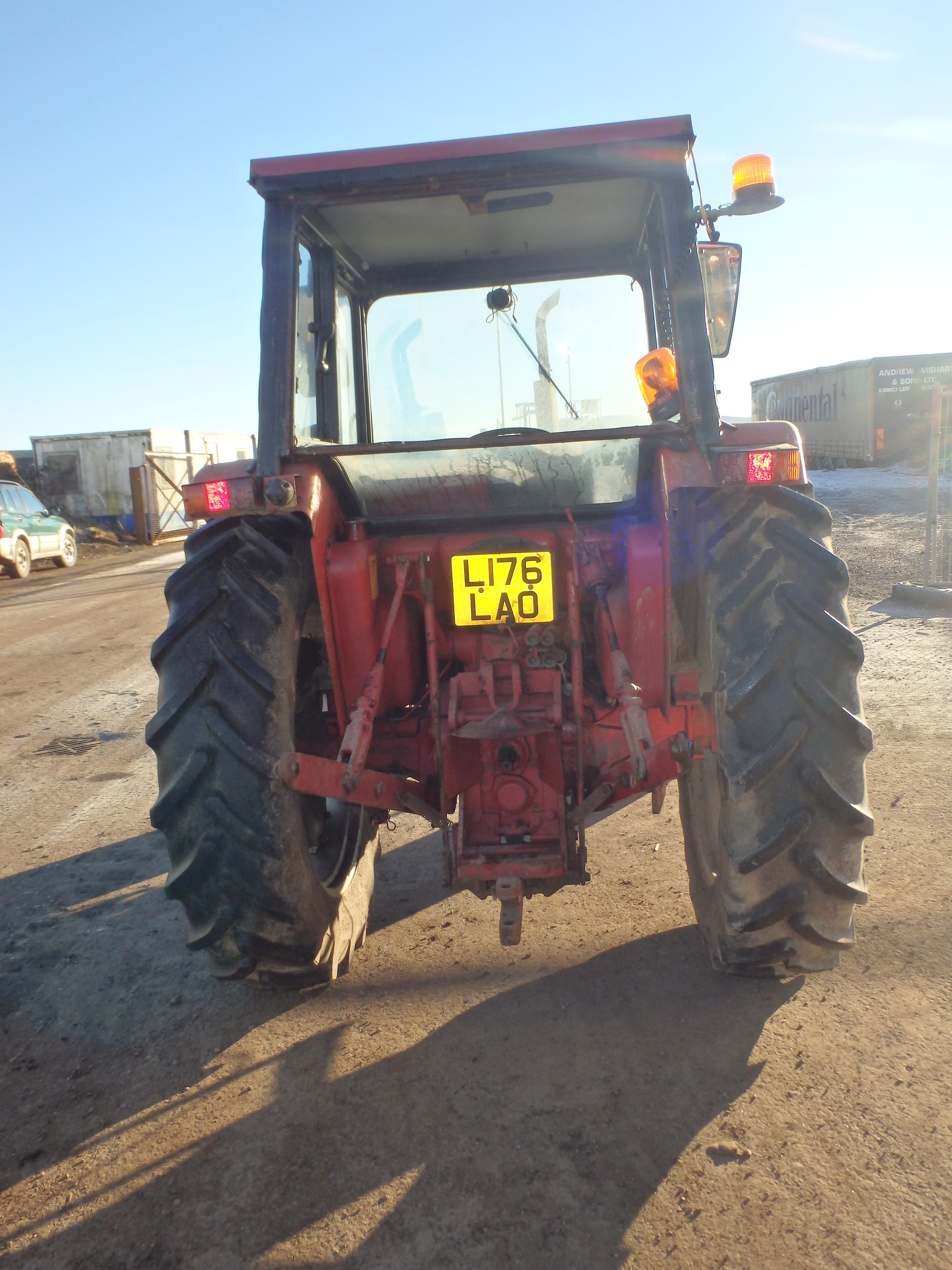 2000 CASE INTERNATIONAL, 695 STOCKMAN TRACTOR, REG - L176LAO, SN ...