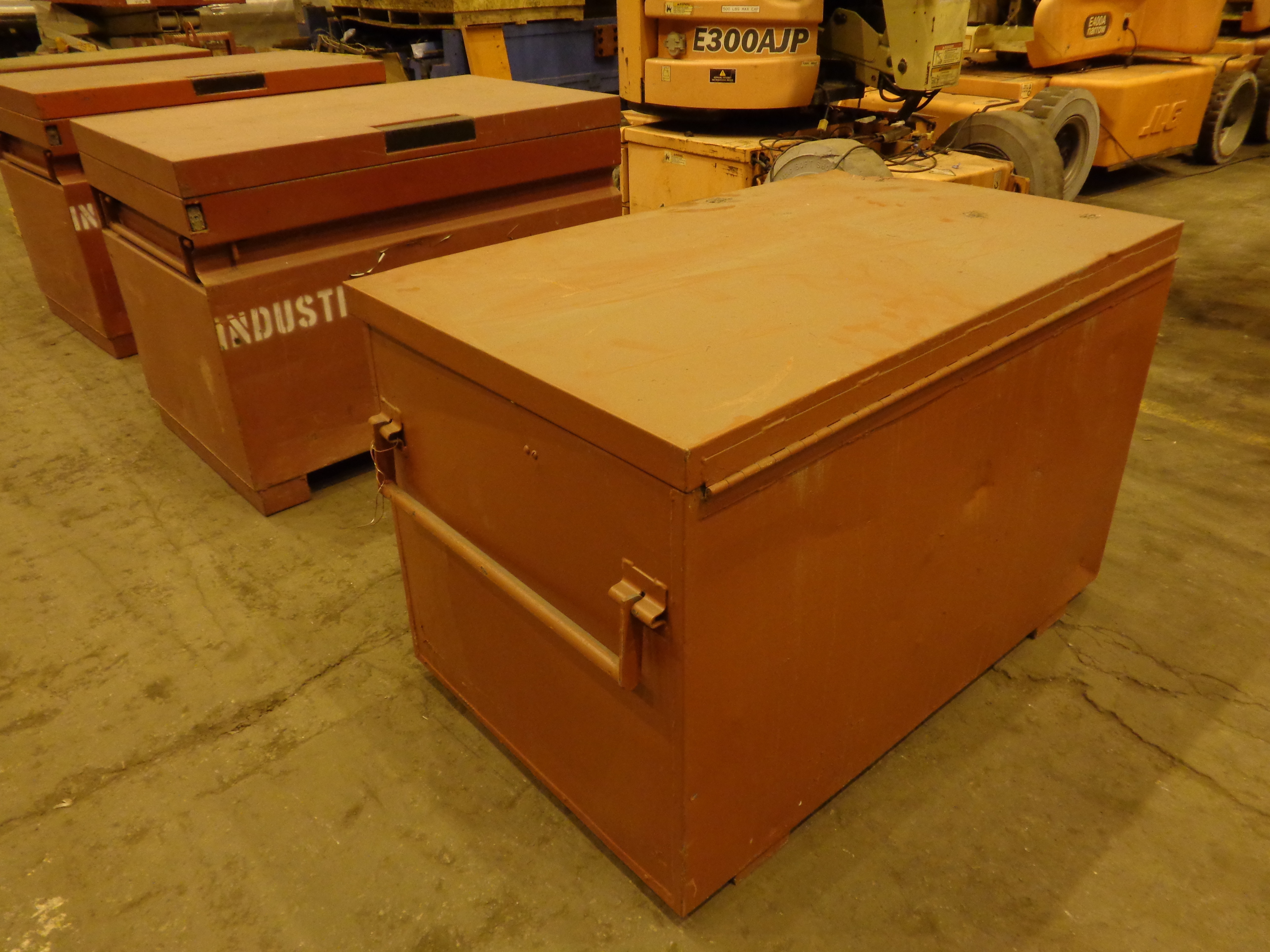 Lot of 4 Gang Boxes *** We offer machinery storage in our 100,000 ...