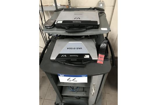 VW Diagnostic Test Station with AVL VAS 6356/2 URDI measuring lead, two ...