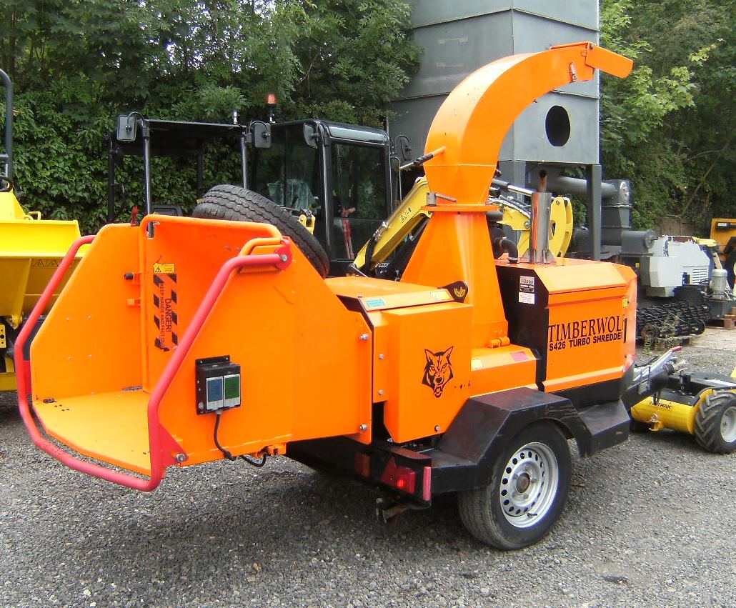2008, Timberwolf TW S426 Turbo Shredder Serial No. 208193031A2, Hours ...