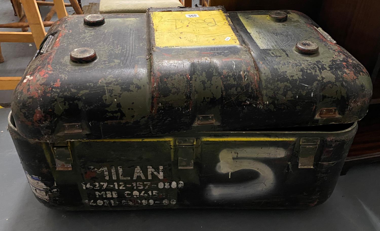 Milan missile box