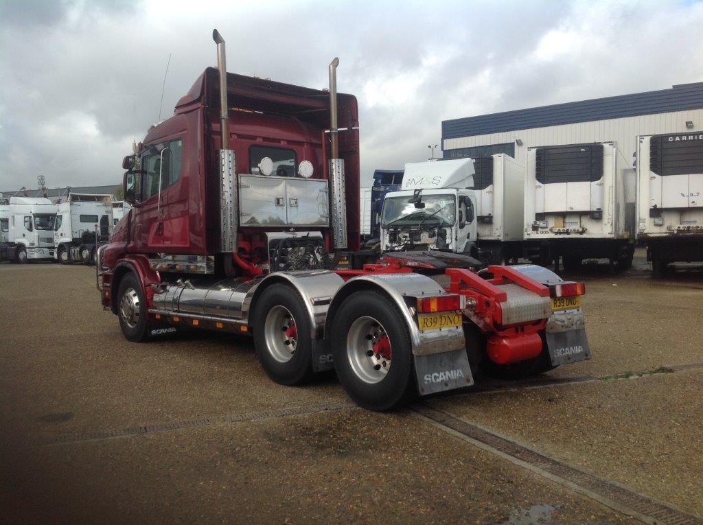 SCANIA 144 BULL NOSE 70 ton Tractor Unit 6x4 Diesel - Docs to Apply V5 ...