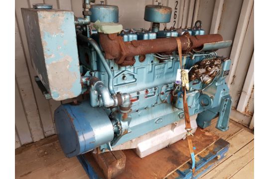 A Dorman 6 cylinder non-turbo Diesel Engine, low hours