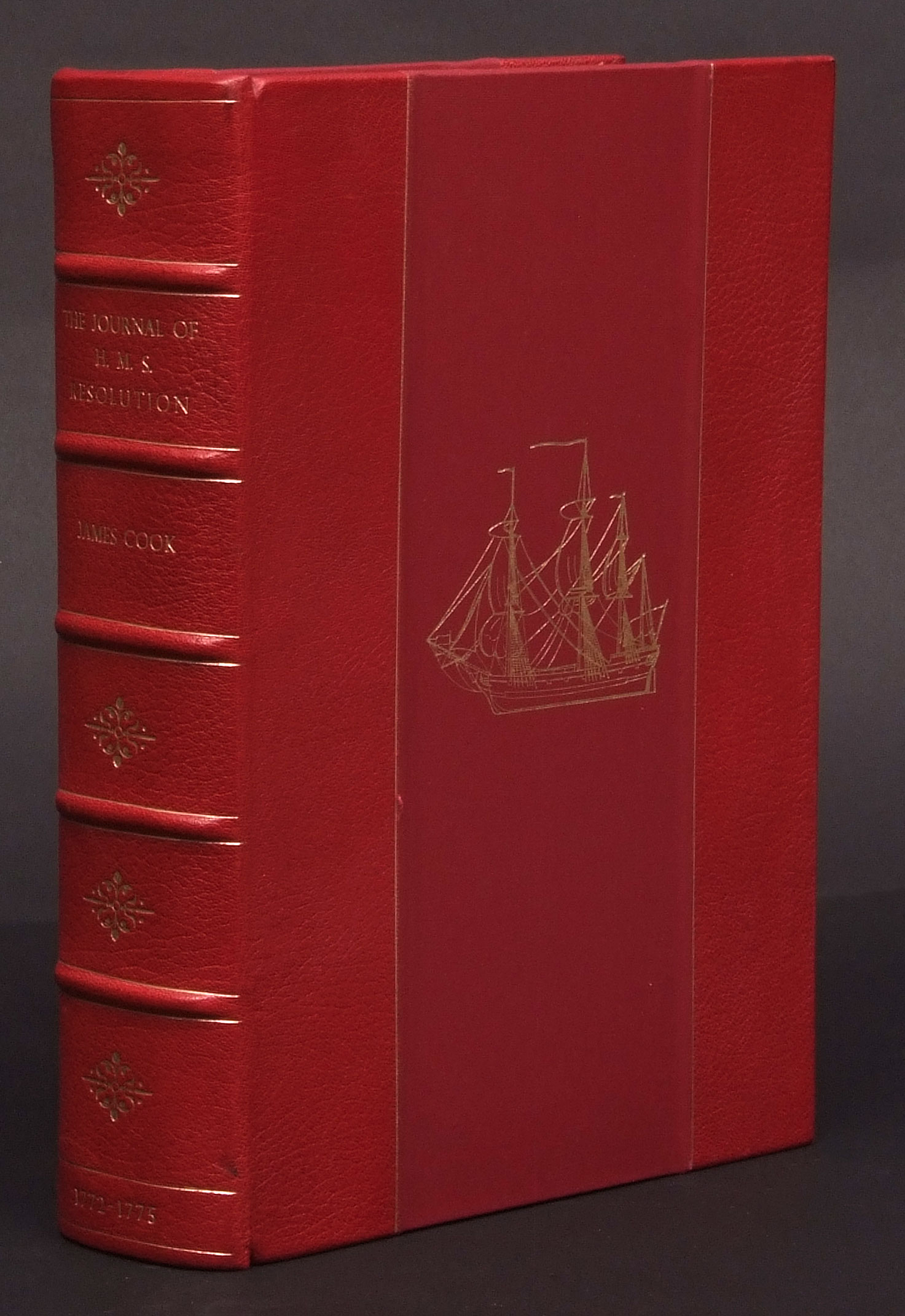 CAPTAIN JAMES COOK: THE JOURNAL OF HMS RESOLUTION 1772-1775, Guildford ...