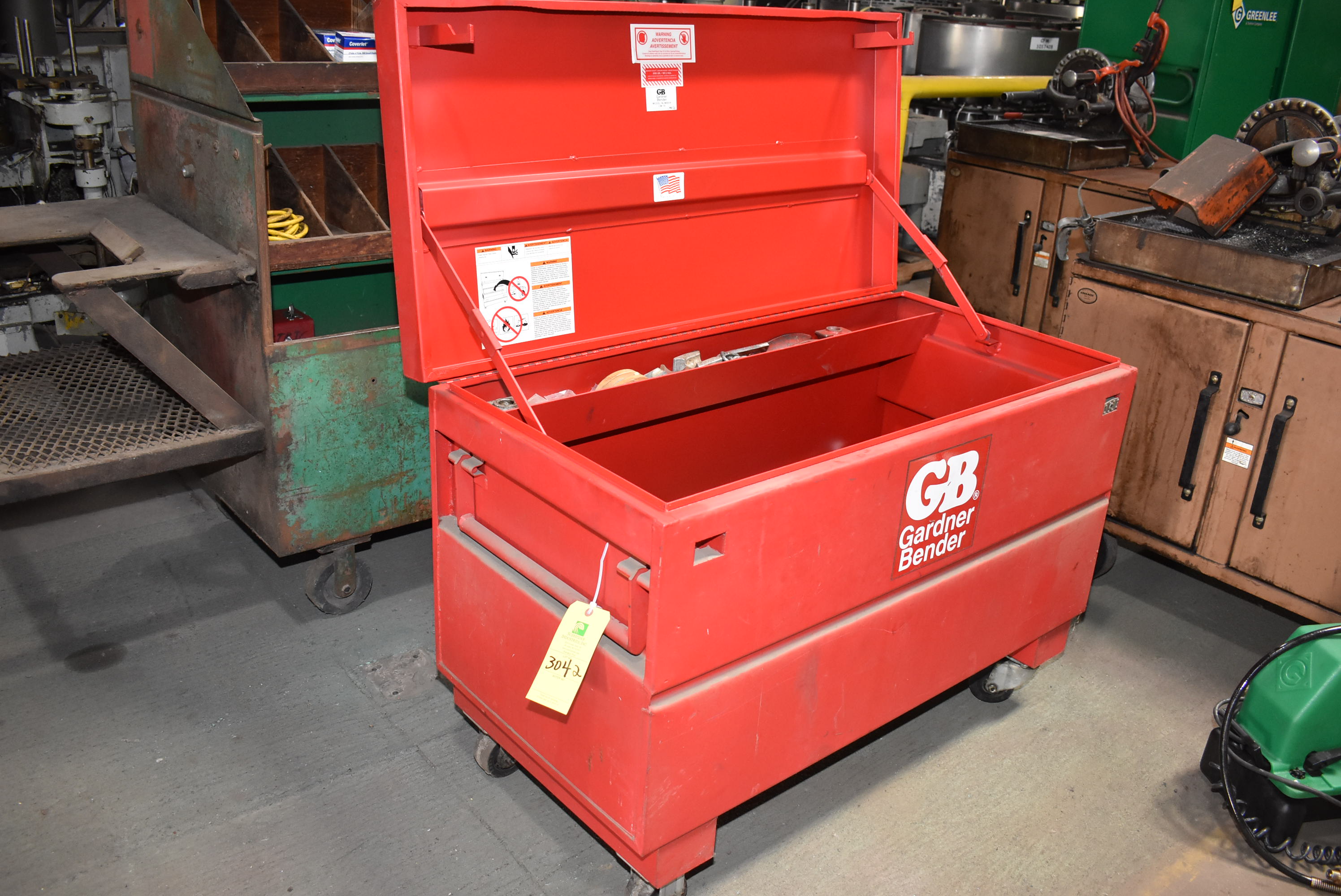 GB Gardner Bender Model #CM-16 Job Box w/Contents - Off-Set Benders ...