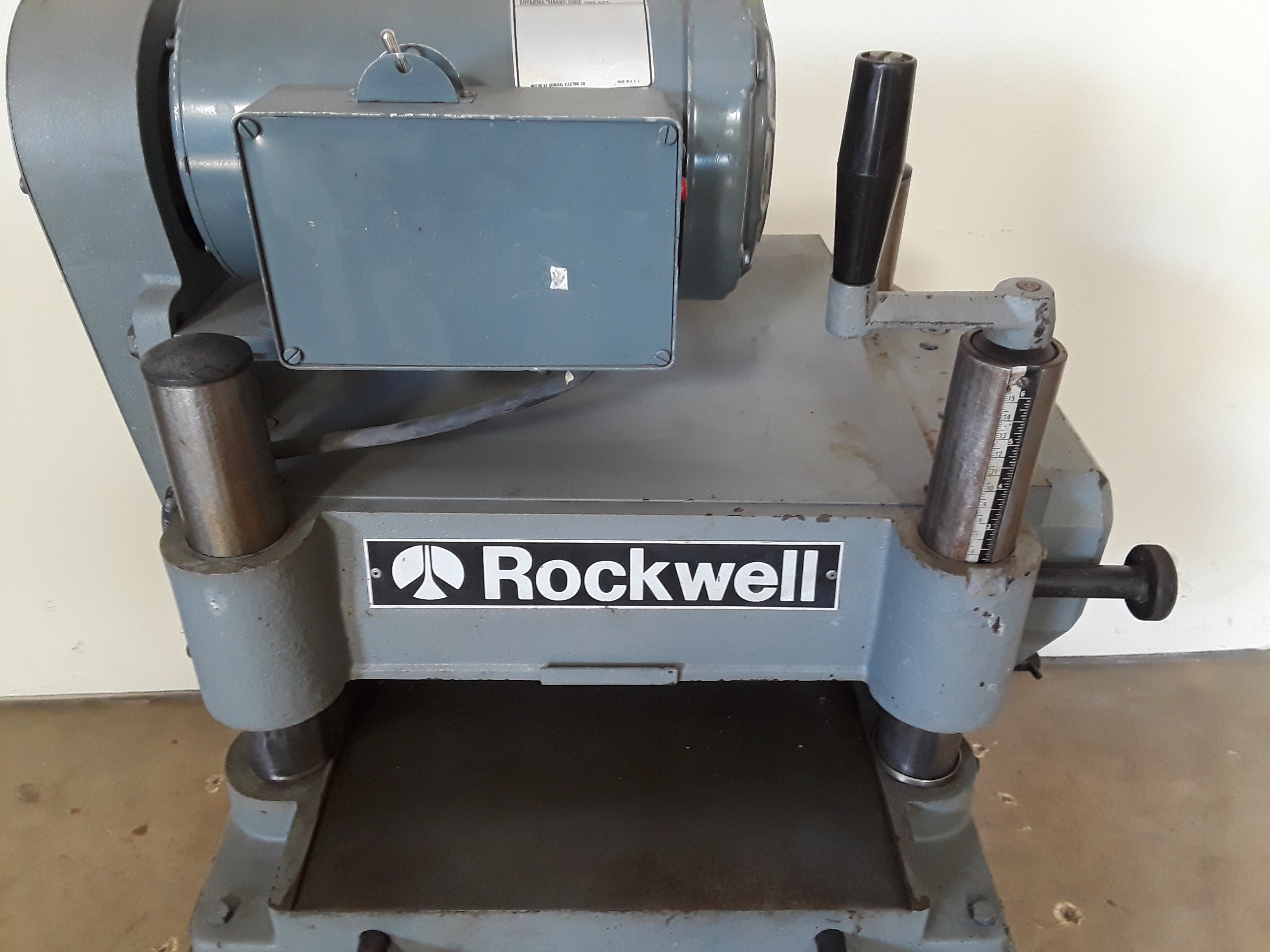 Rockwell / Invicta 13" Planer Model #22-650 2 Hp 220 volts 1 phase on ...