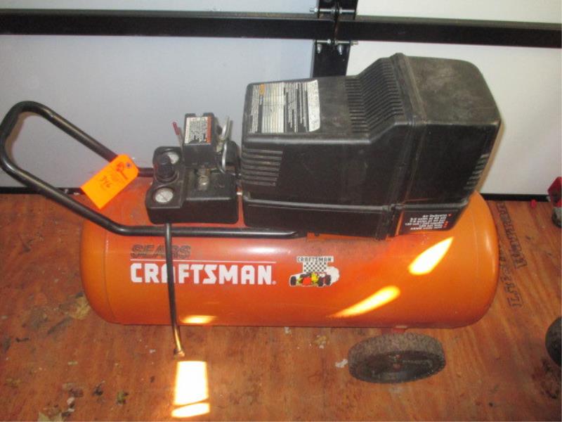 Air Compressor, Portable, Craftsman, Orange, Model: 919.152921, Max ...