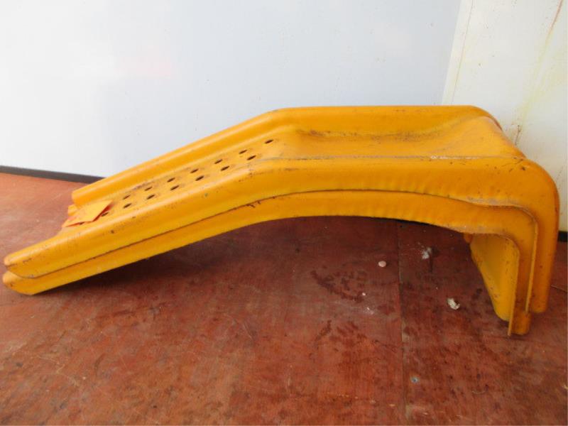 Set of Car Ramps, Metal, Yellow