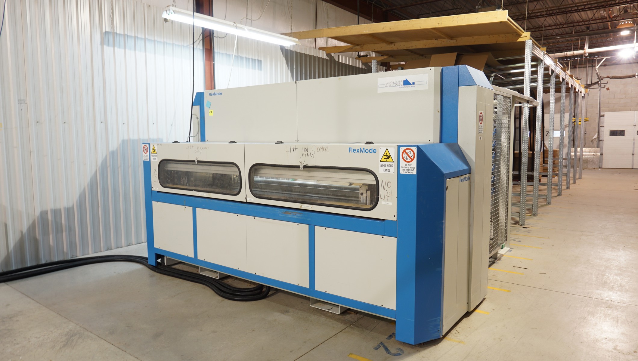 Panotec Model FlexMode Automatic Cardboard Box Packaging Machine, Min ...