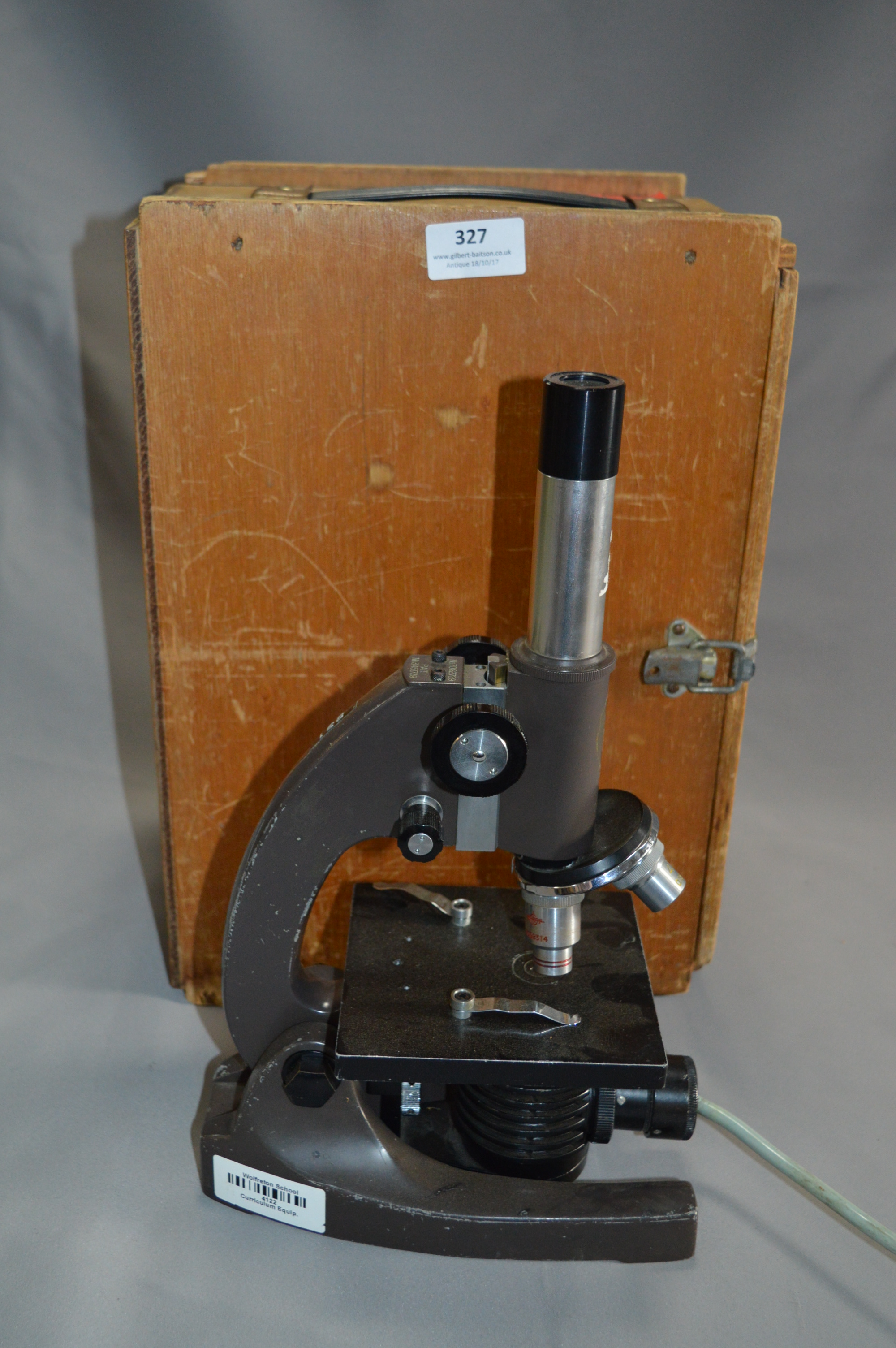Boxed Microscope