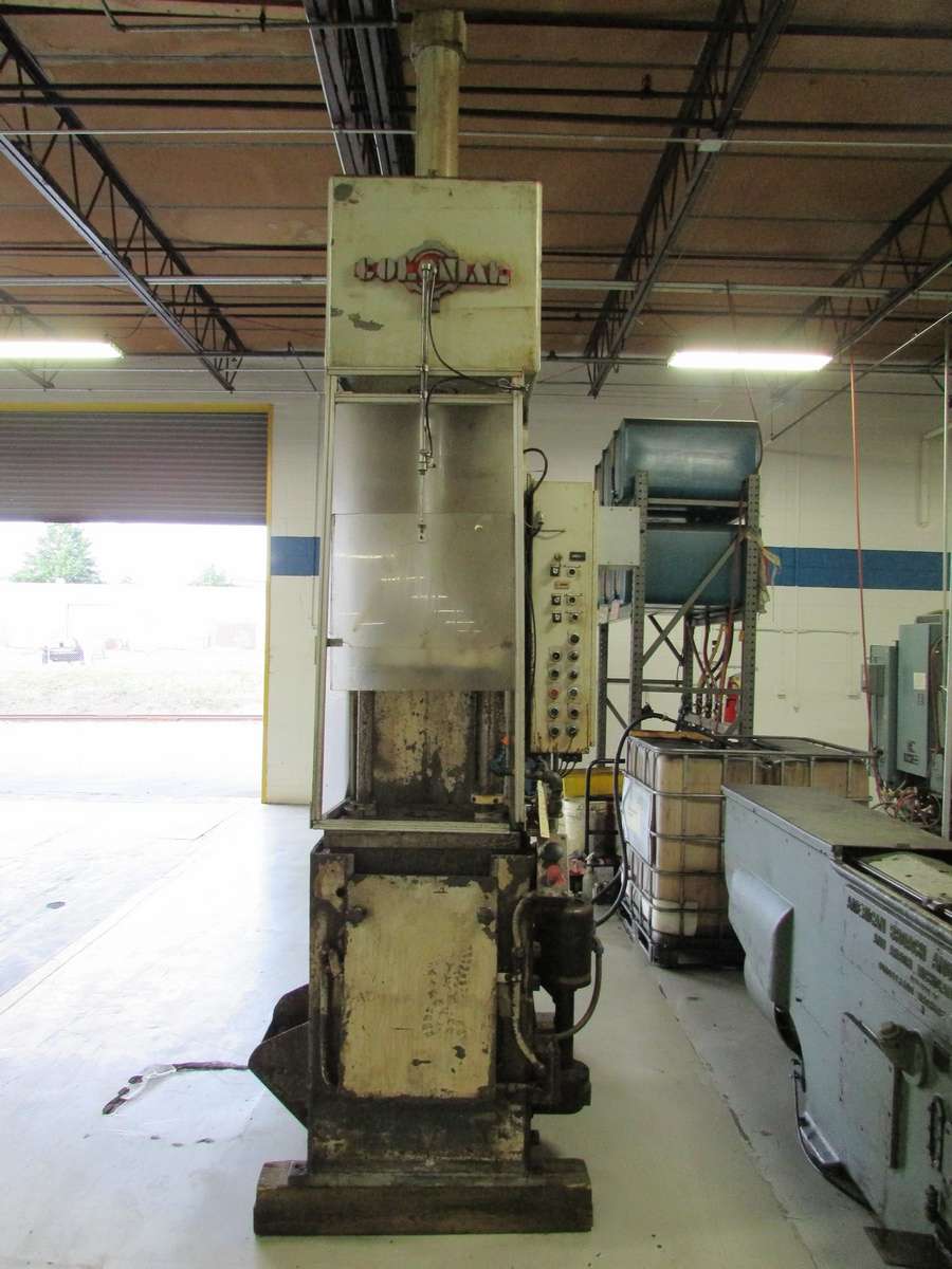 Colonial Broach & Machine Co. PB-6-36 Vertical Broaching Machine 6 Ton ...