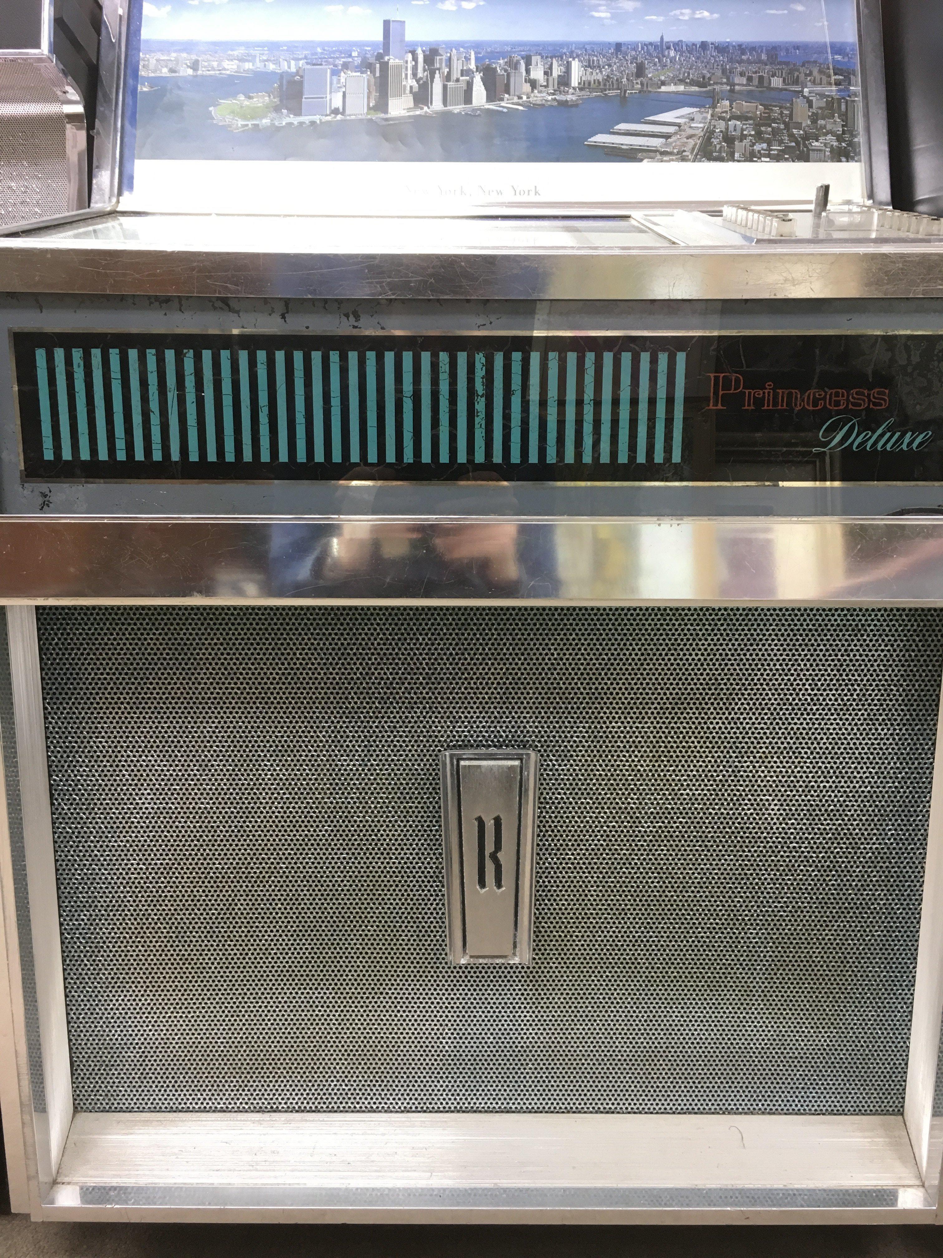 A Rock-Ola 435 Princess Deluxe jukebox, circa 1967, with 100 song ...