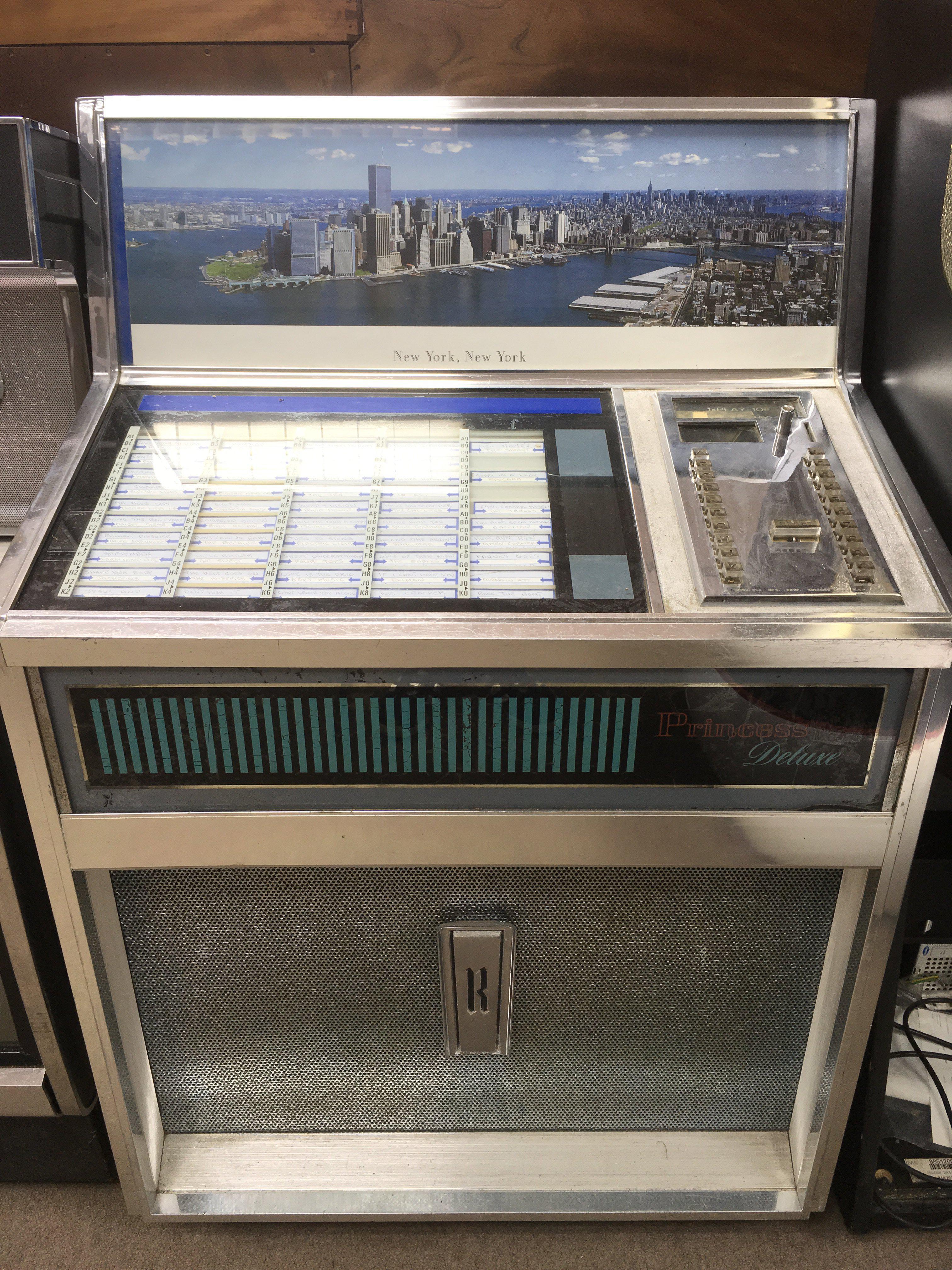 A Rock-Ola 435 Princess Deluxe jukebox, circa 1967, with 100 song ...