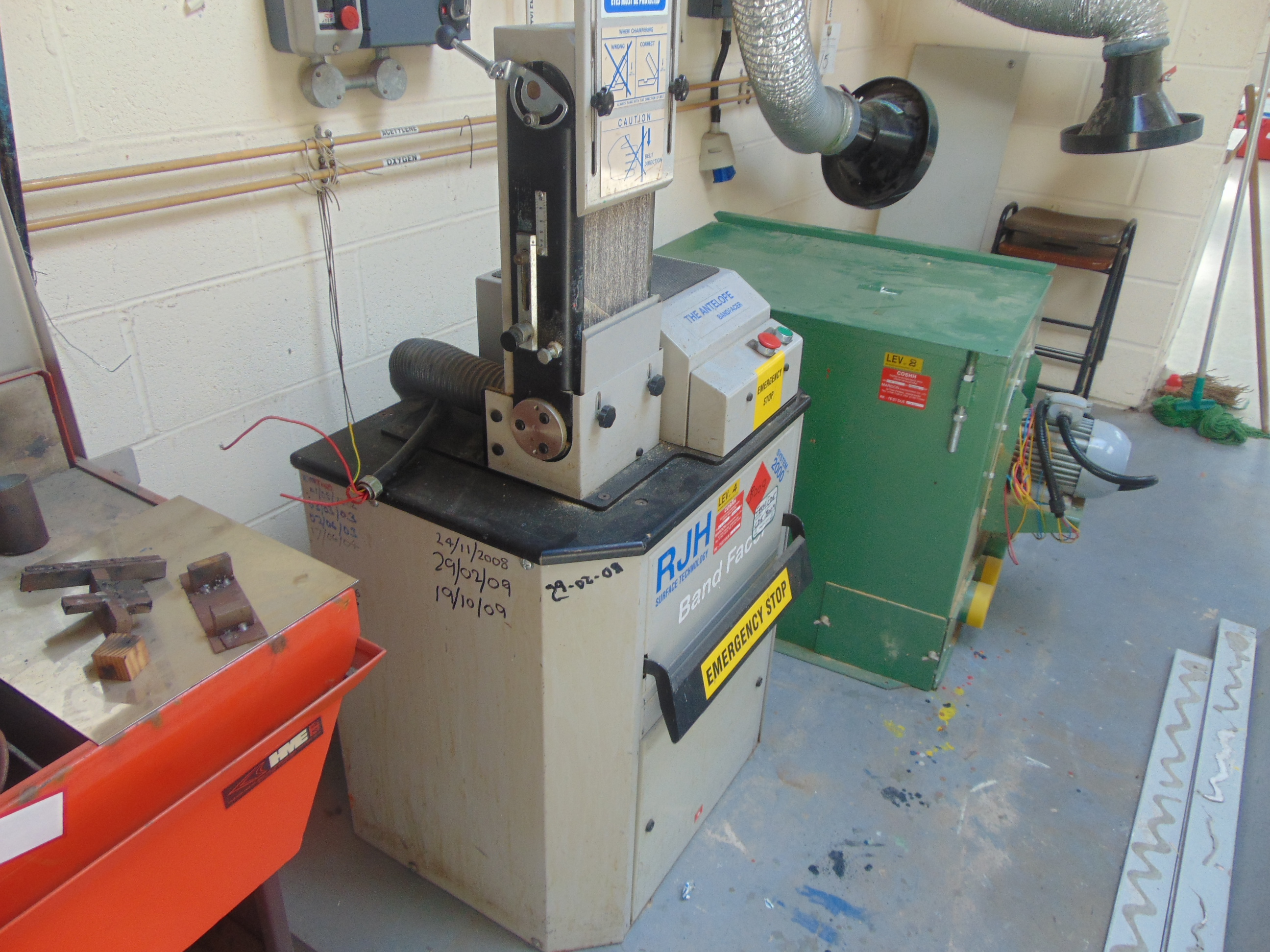 RJH bandfacer, the antelope 415v Appraisal: Not Tested Serial No ...