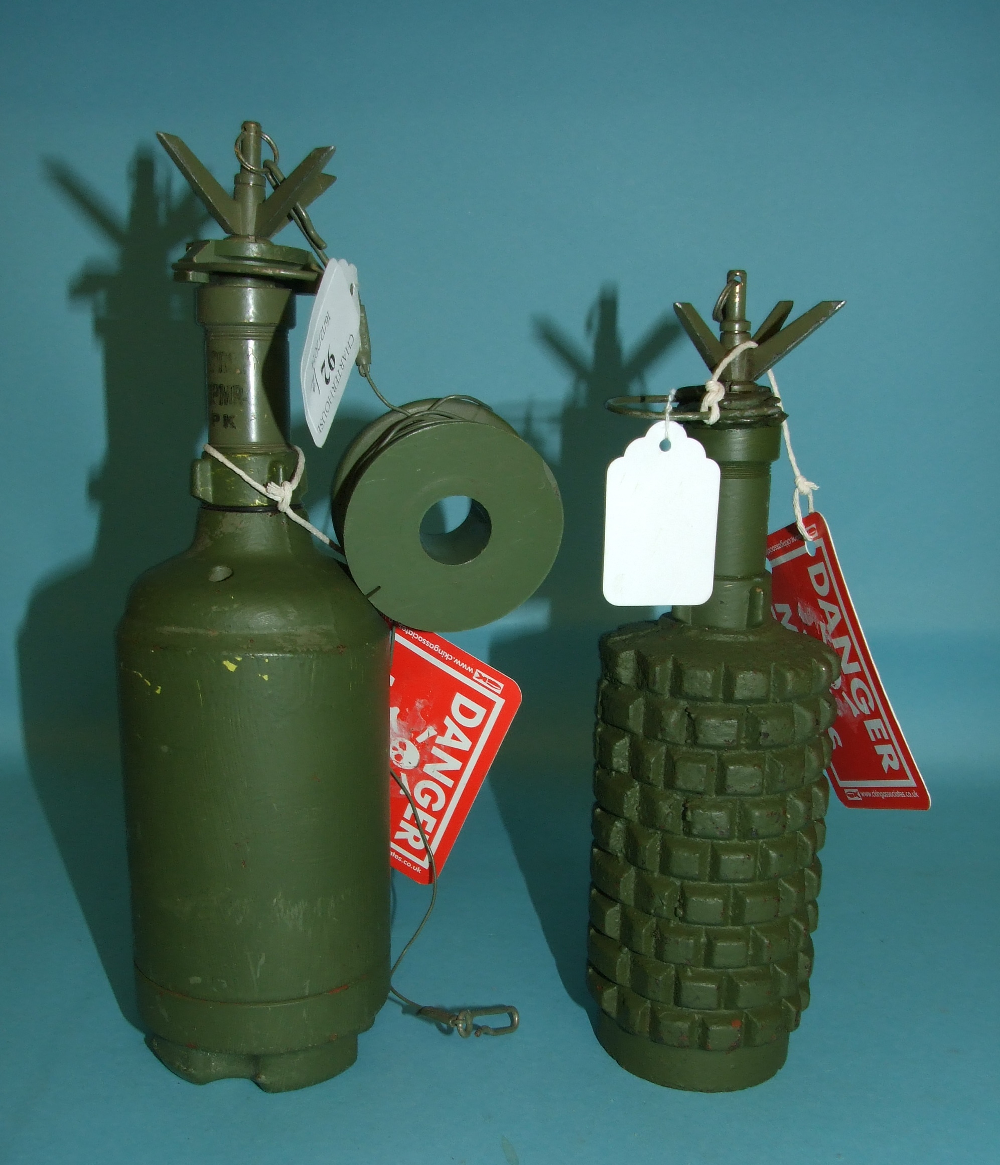 A Yugoslavian fragmentation mine PMR-2A, and another, PROM-1, (both de ...