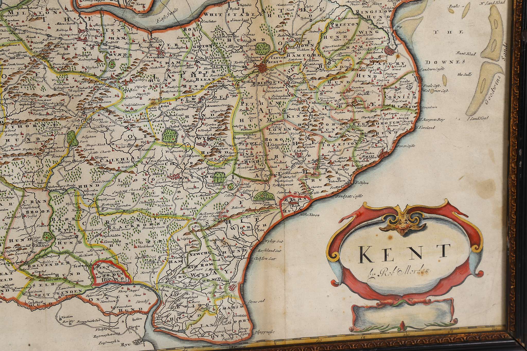 ENGLISH MAPS & TOPOGRAPHY. A collection of maps of England, including ...